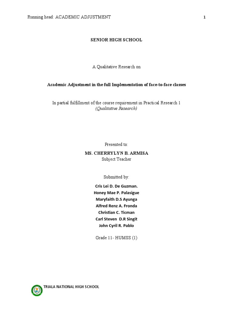 Practical-Researchwith RRL and Conceptual1 | PDF | Teachers | Learning