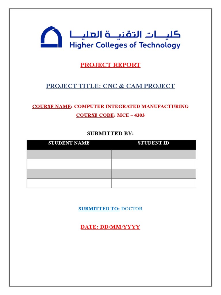 CIM Project | PDF | Numerical Control | Machining