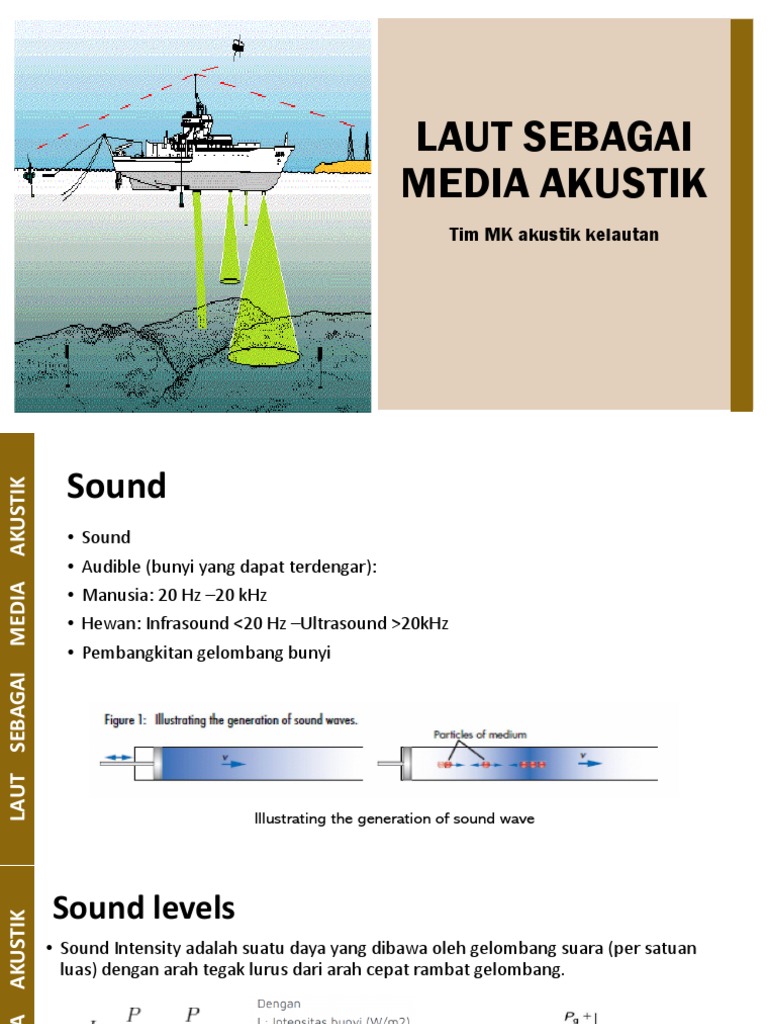 Laut Sebagai Media Akustik | PDF