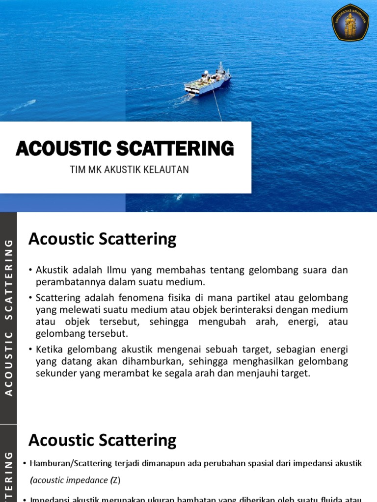 Acoustic Scattering | PDF