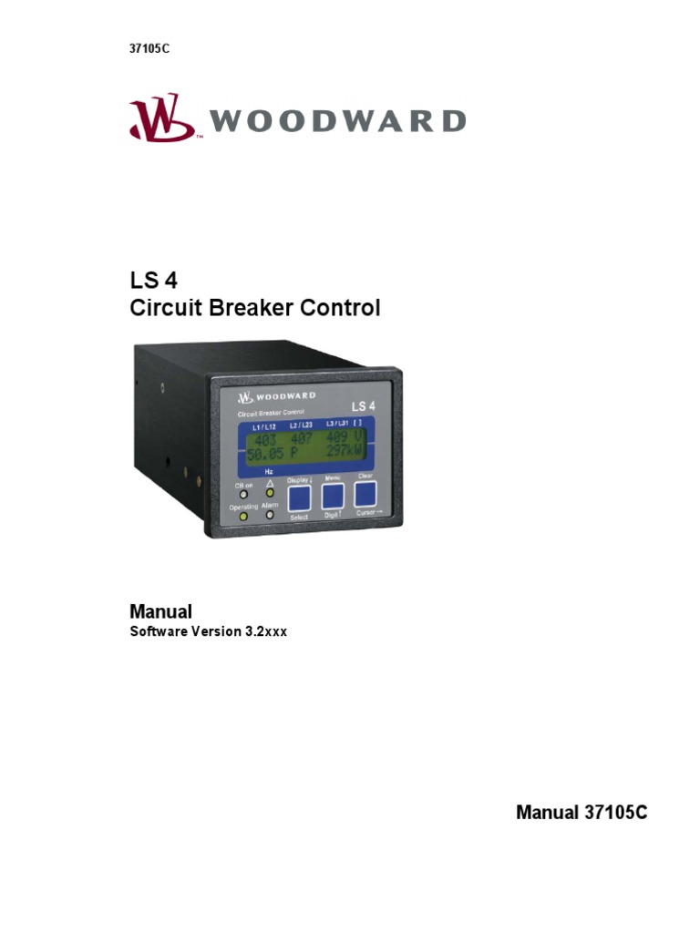 LS4 Circuit Breaker Control: Manual | PDF | Printed Circuit Board | Electrostatic Discharge