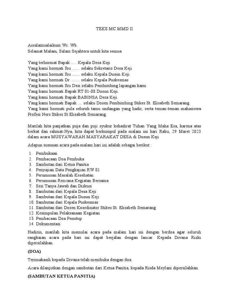 Teks MC MMD Ii | PDF