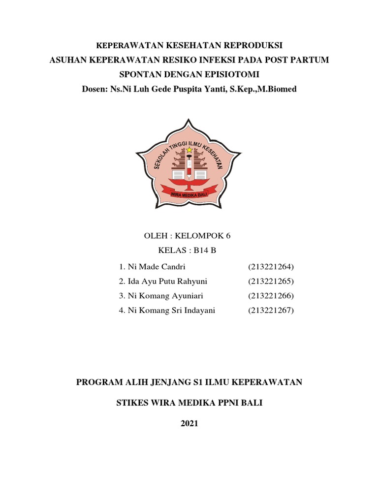 Asuhan Keperawatan Post Partum Infeksi | PDF