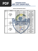 Contoh Bagan Pertandingan Futsal | PDF