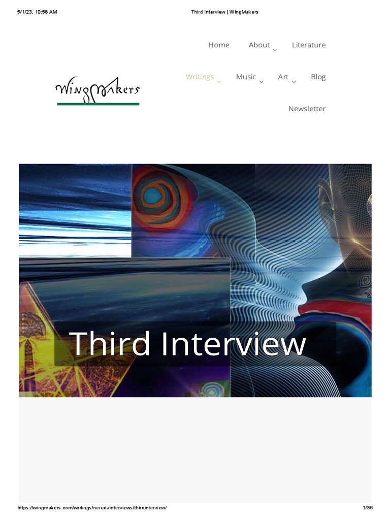 Third Interview | PDF | Consciousness | Soul