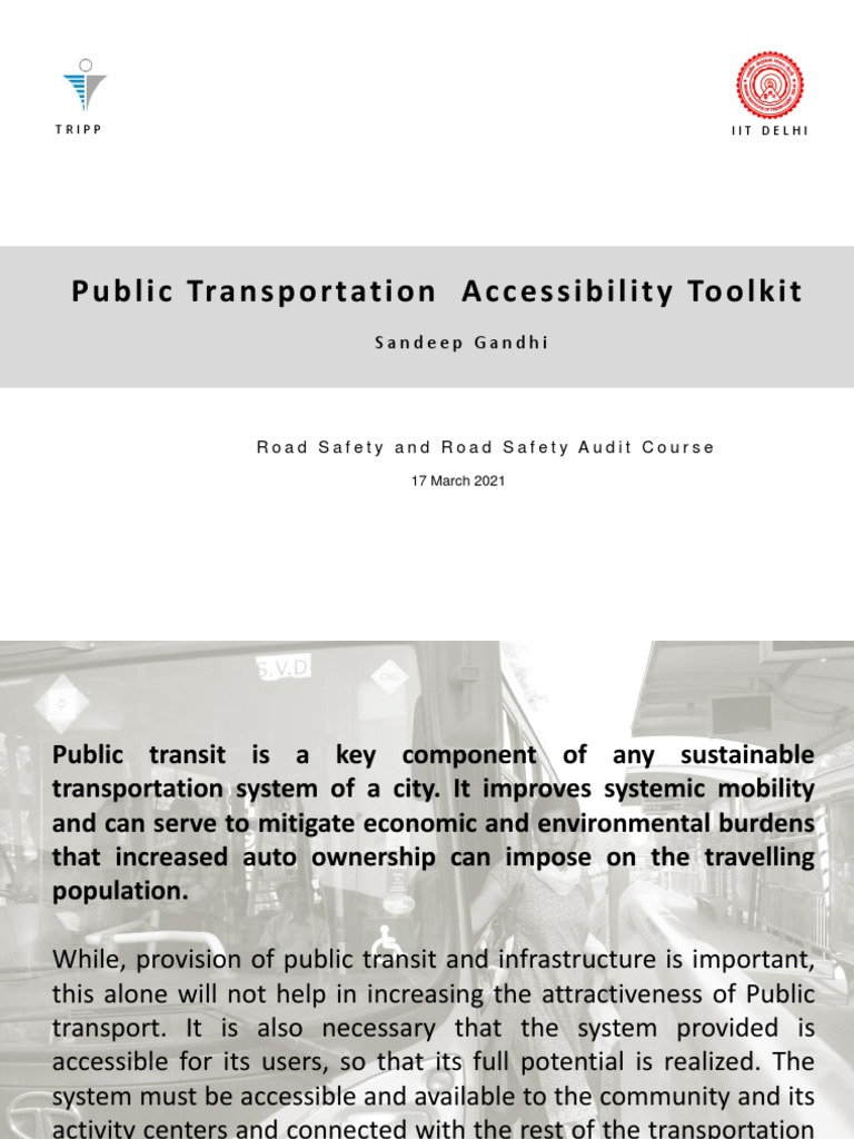 PTA Toolkit S-Gandhi | PDF | Cycling Infrastructure | Traffic