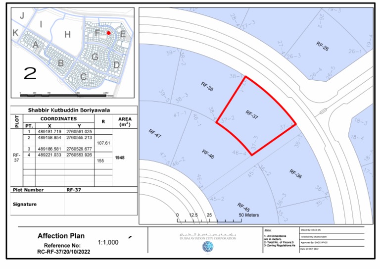 RF-37 Affection Plan | PDF