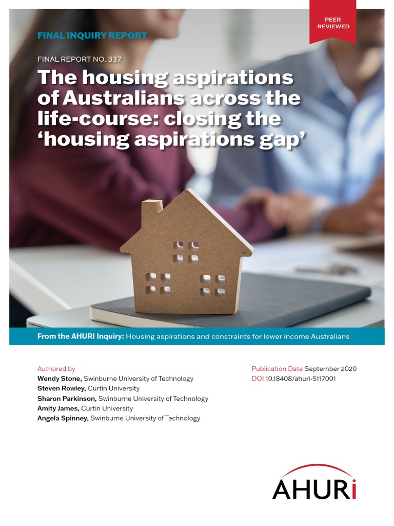 Key Stakeholders AHURI-Final-Report-337-The-housing-aspirations-of-Australians-across-the-life ...