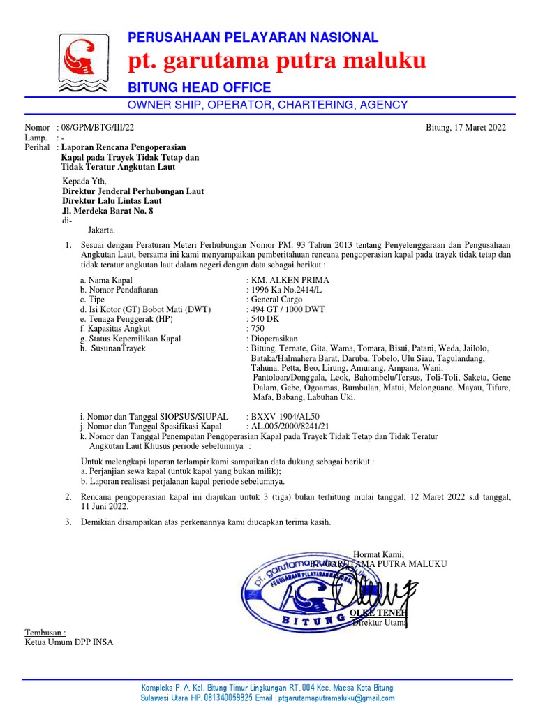 Permohonan RPK | PDF