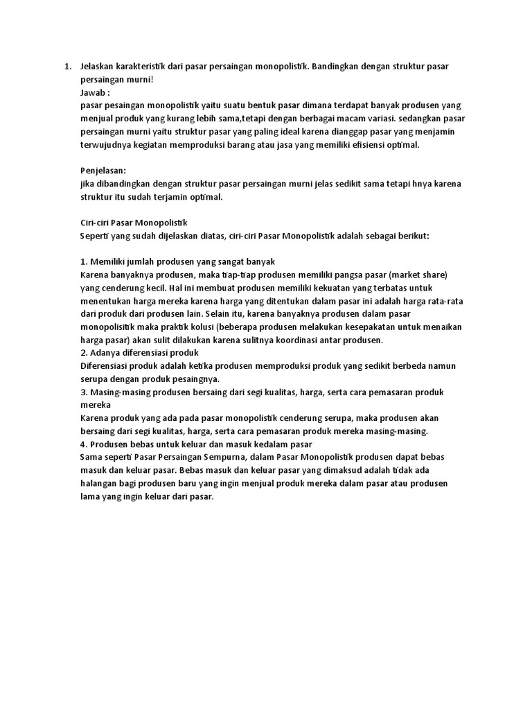 Diskusi 6 Espa 4111 | PDF