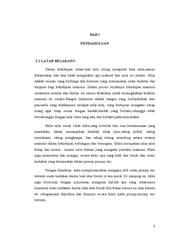 etika sosial tgs 3 | PDF