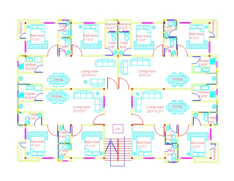 Balcony Layout and Floor Plan Guide | PDF