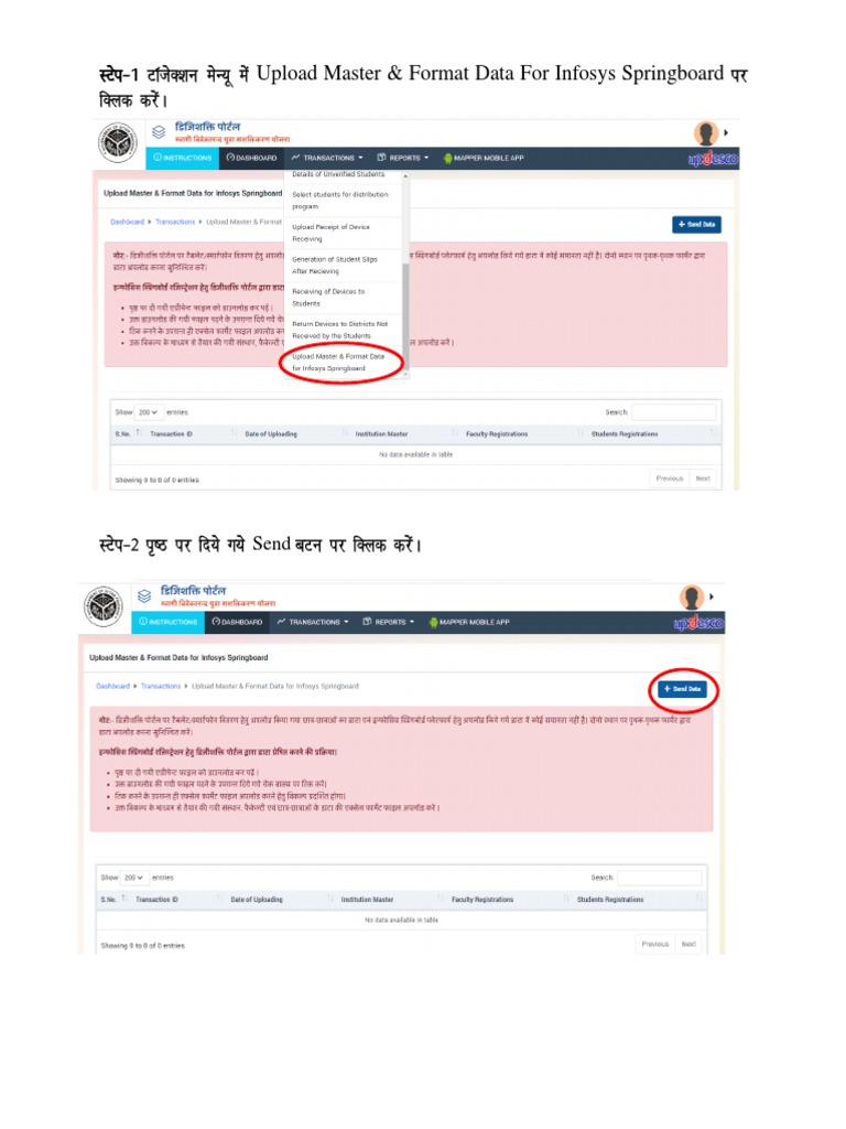 Infosys Springboard Data Guide | PDF
