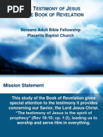 Last Day Events Chart | PDF | Second Coming | Jesus