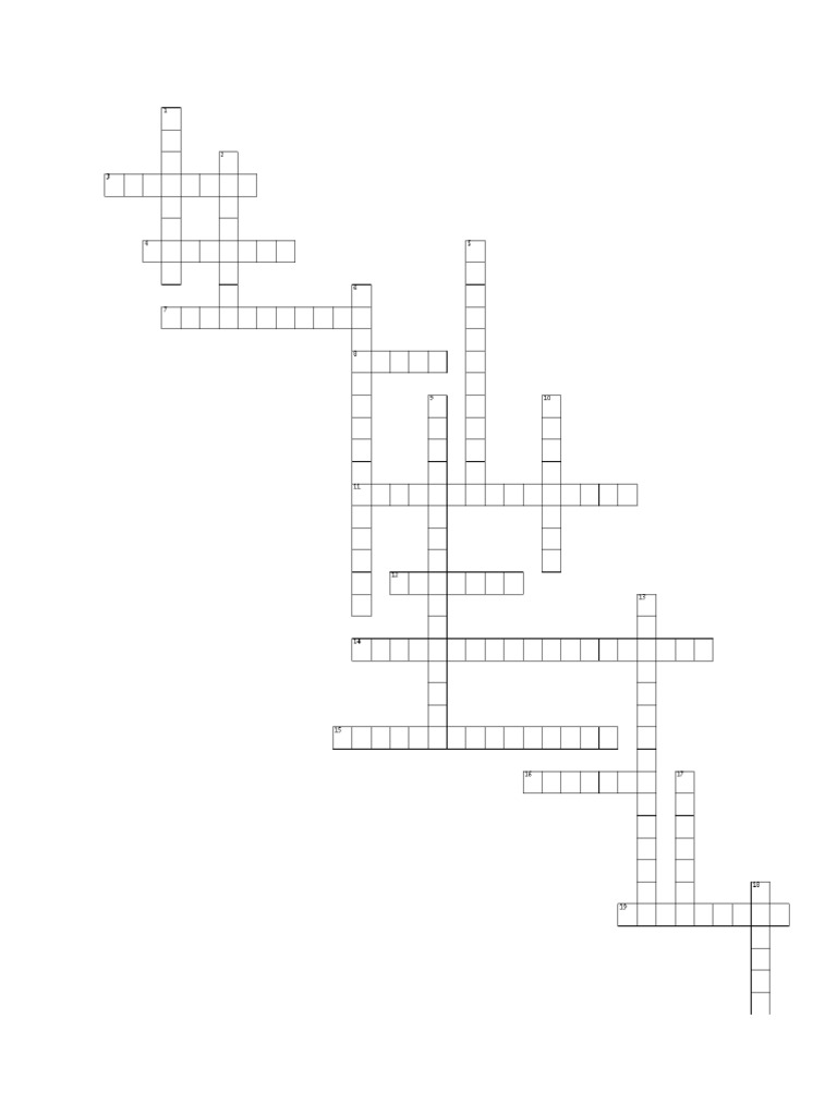 Teka Teki Silang Geografi | PDF