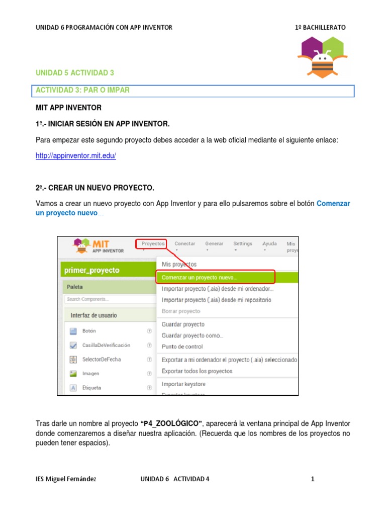 Actividad 4 de App Inventor | PDF | Aplicación movil | Software de la aplicacion