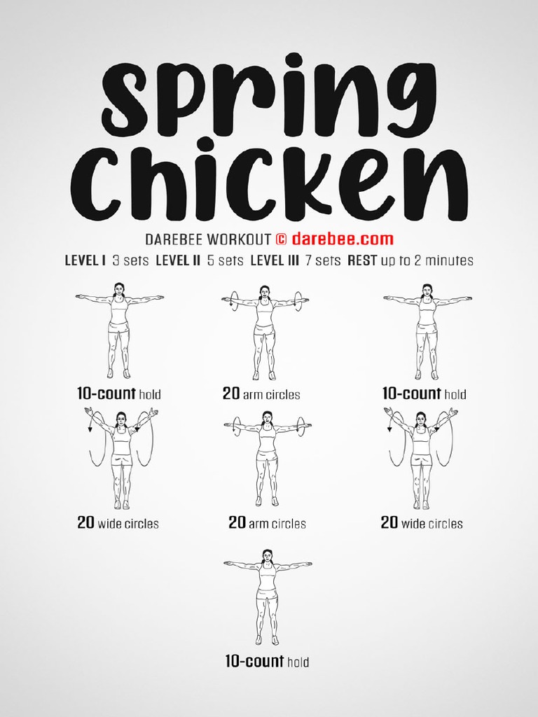 Spring Chicken Workout | PDF