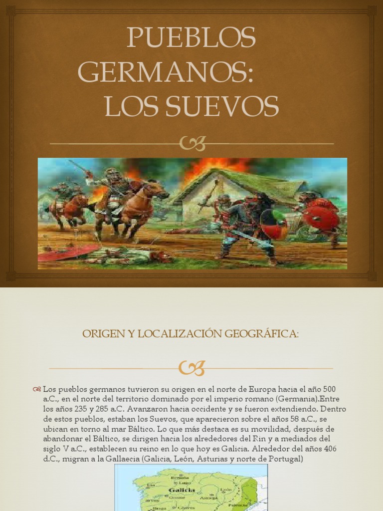Los Suevos | PDF | Pueblos germánicos | Europa