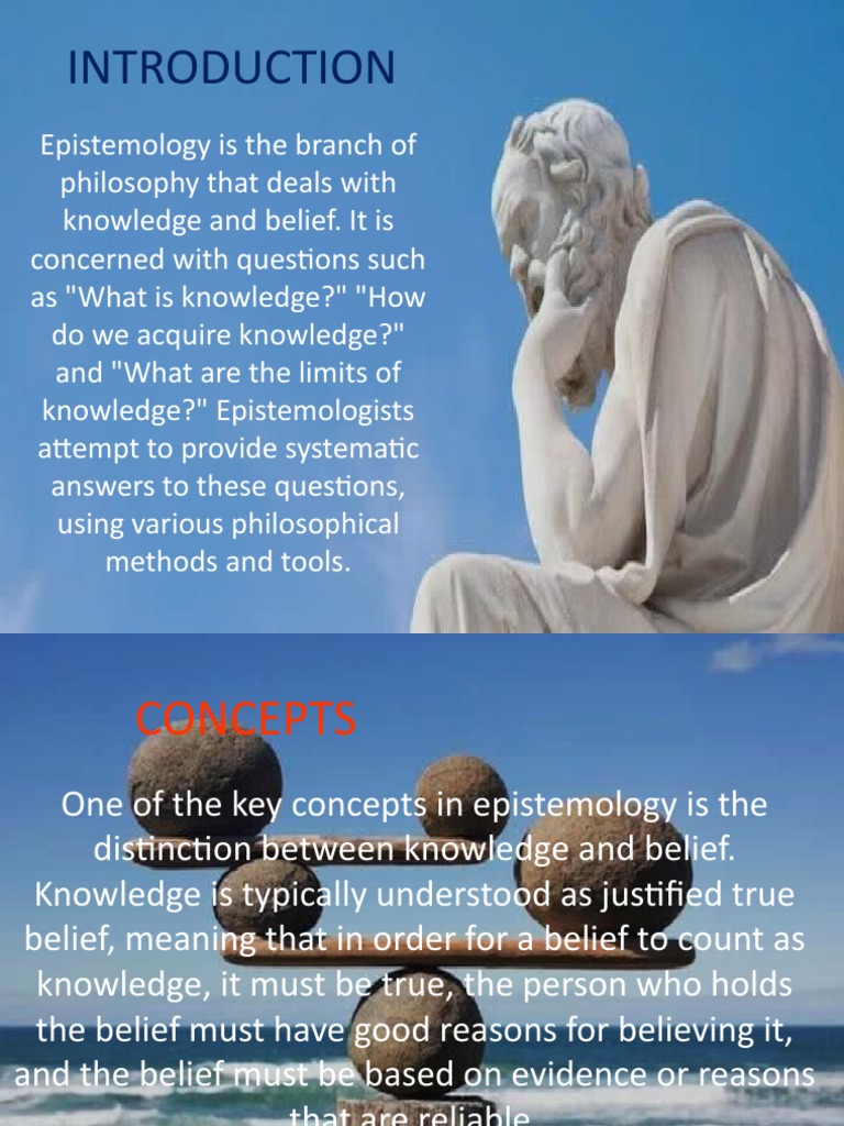 EPISTEMOLOGY | PDF | Epistemology | Knowledge