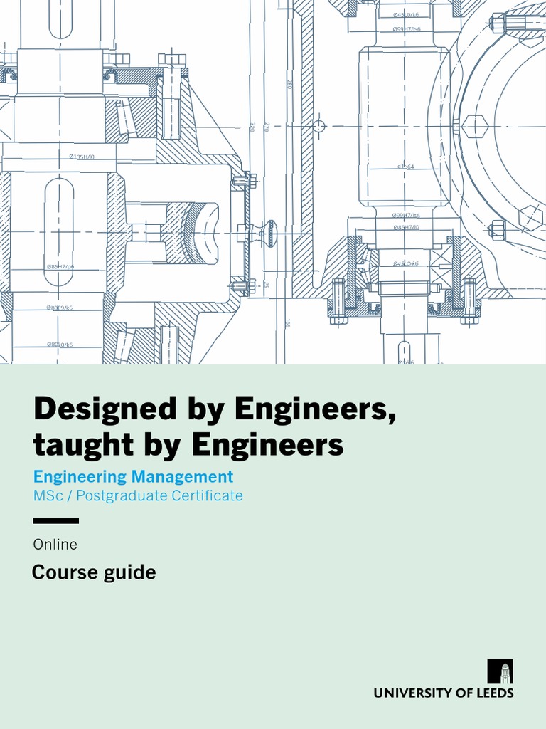 Leeds Engineering Management Course Guide | PDF | Postgraduate ...