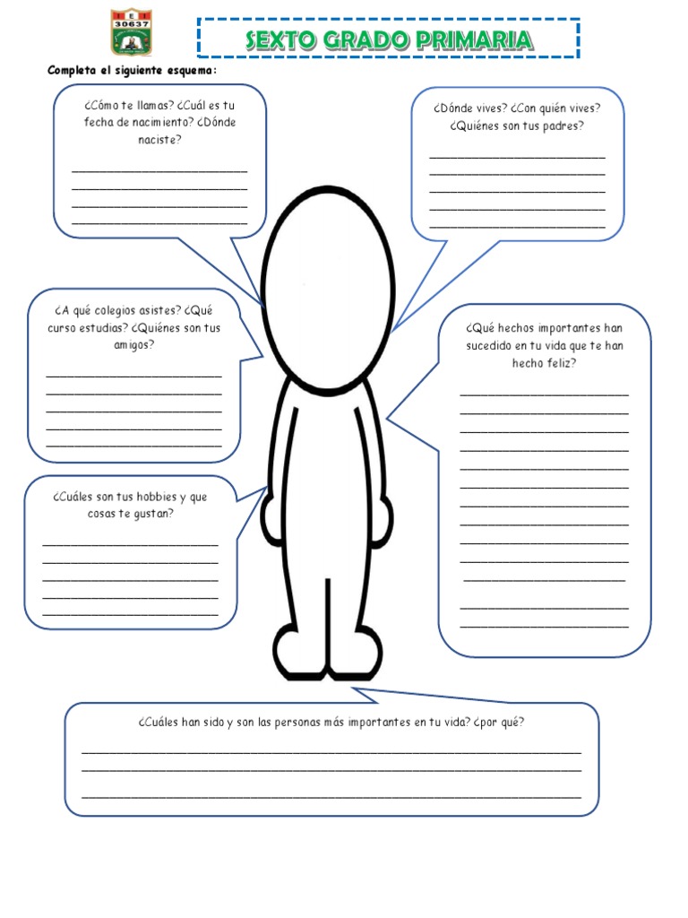 26-04 Ficha Escribimos Una Autobiografía | PDF