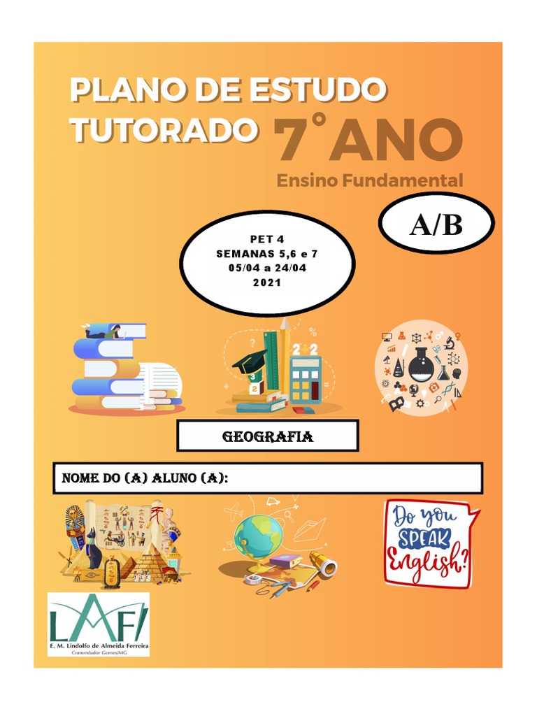 Atividade Geo 7ano | PDF | Água | Ciclo da água