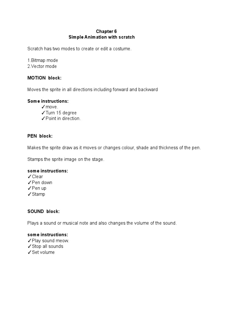 Computer Pdf Scratch Programming Language Microsoft Word 
