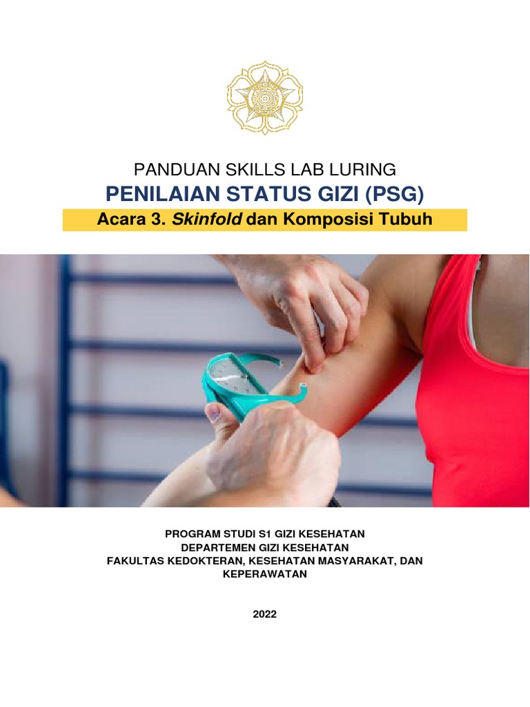 Penilaian Status Gizi (PSG) : Panduan Skills Lab Luring | PDF