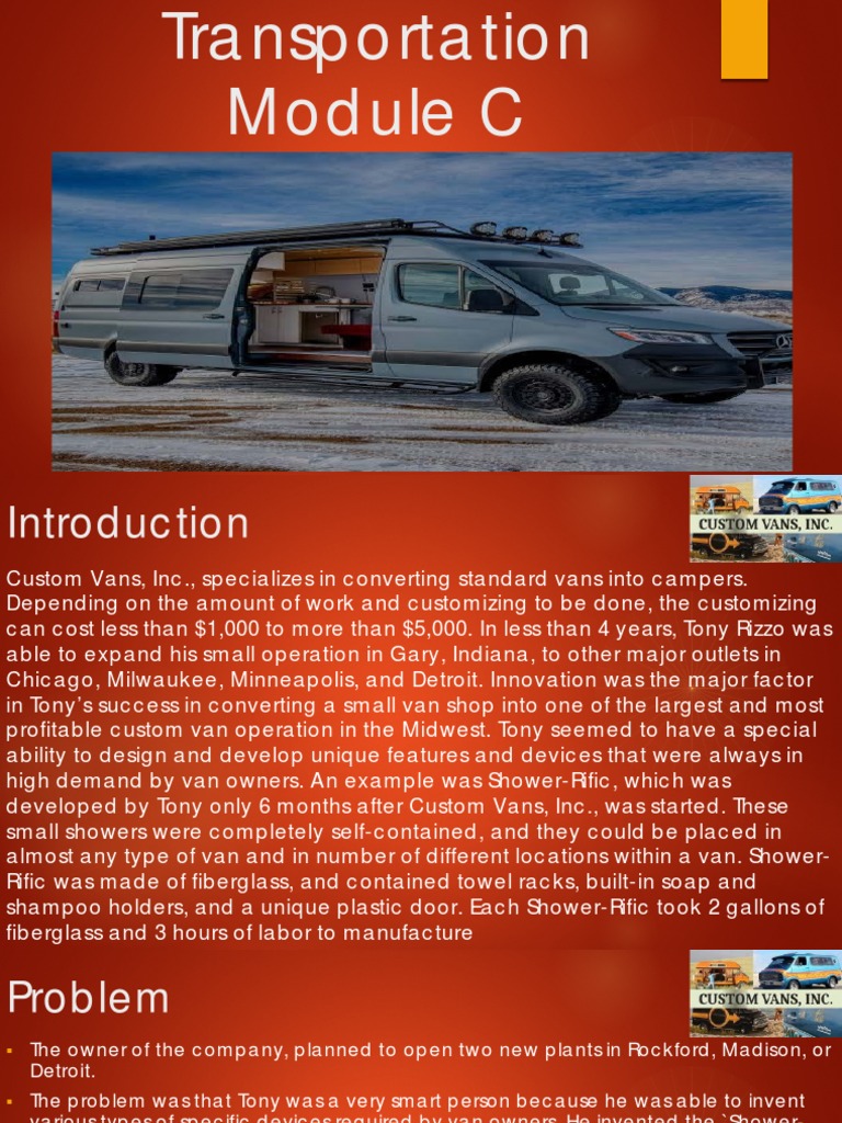 OM Mod C | PDF | Van | Economies