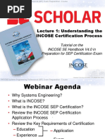 How To Apply INCOSE ASEP-CSEP Certification | PDF | Career & Growth