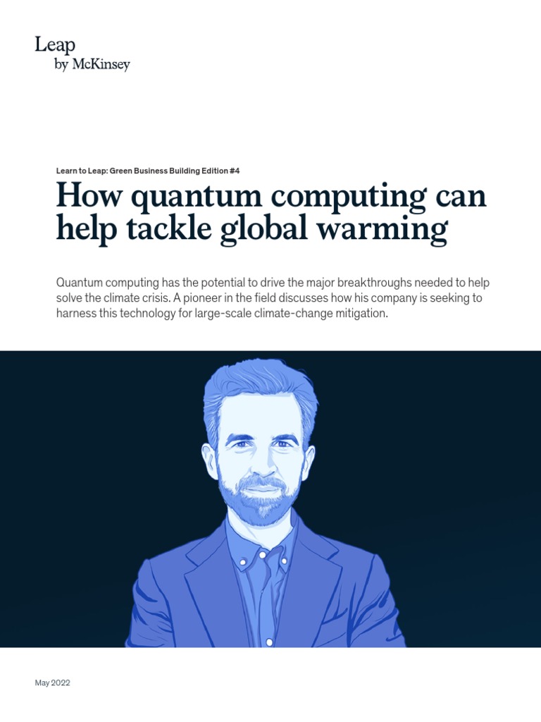 How Quantum Computing Can Help Tackle Global Warming - McKinsey | PDF