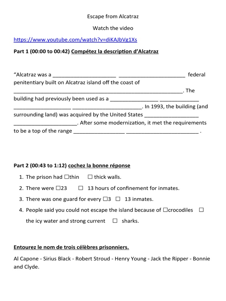 The Alcatraz Escapees: Anglin Brothers & Morris | PDF | Penal ...