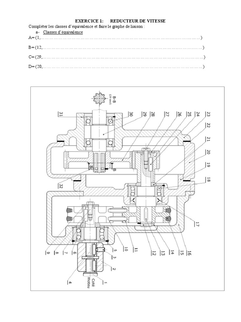 EXERCICES Schema Cinematique | PDF