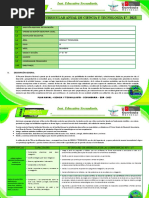 UNIDAD CyT PRIMER GRADO | PDF | Enseñando | Entorno natural