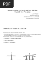 Maximum Pile Spacing Guidelines | PDF | Deep Foundation | Structural ...