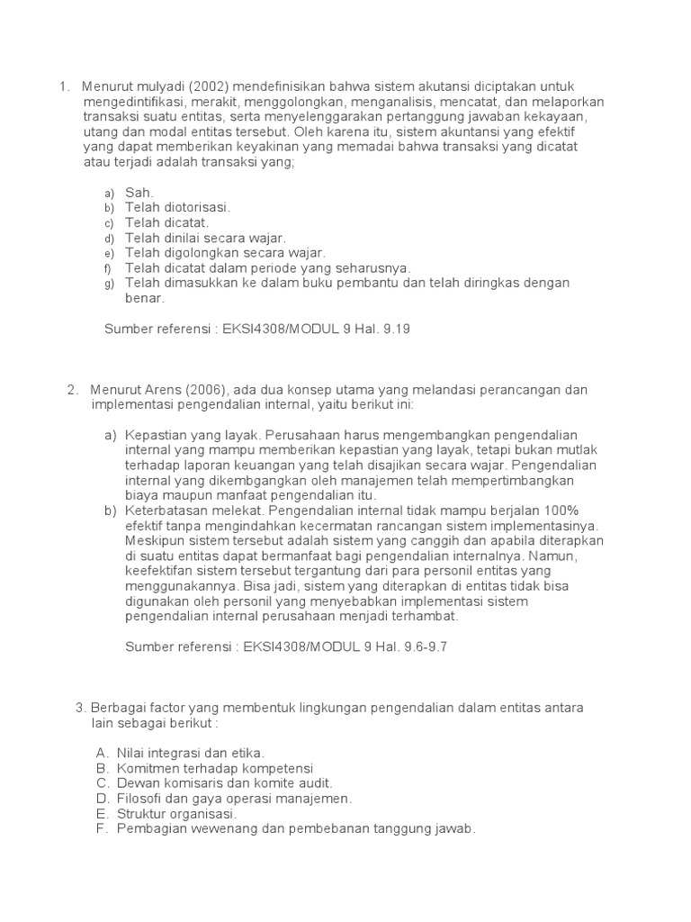 Diskusi 8 Auditing | PDF