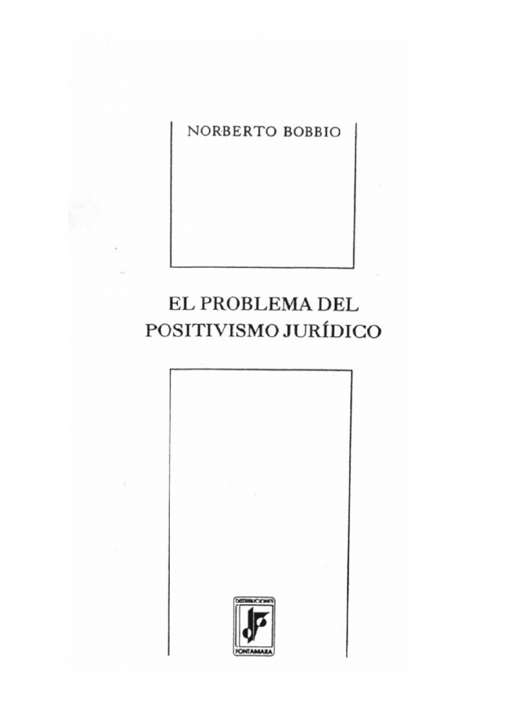 1 Bobbio, N (1991) Iusnaturalismo y Positivismo Jurídico | PDF