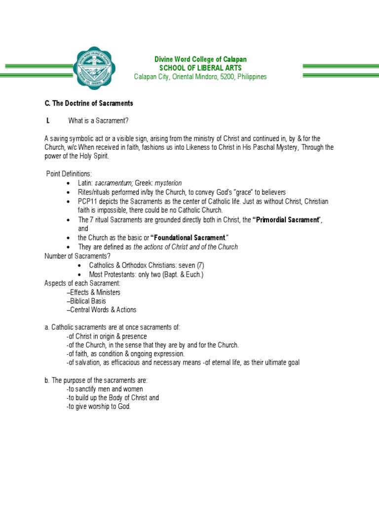 CD-Module 11 Q2 | PDF | Eucharist | Baptism