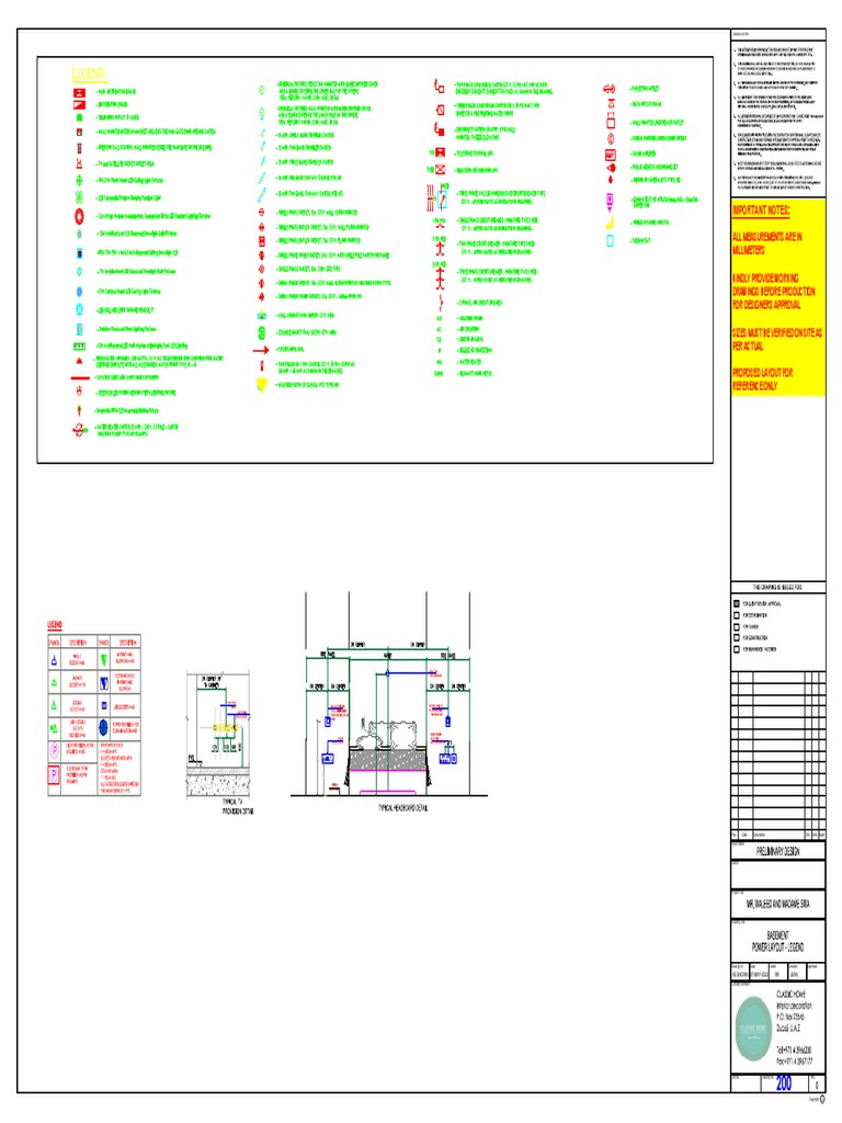 Waleed and Madame Sita - Power Layout Proposal | PDF