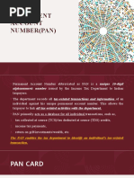 Sample Pan Card | PDF