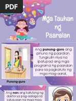 Mga Bahagi NG Aking Paaralan | PDF