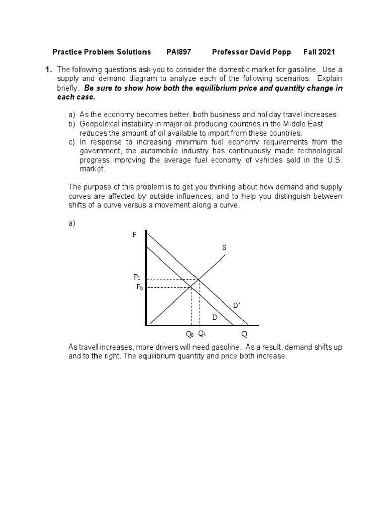 897practice Final Solutions | PDF