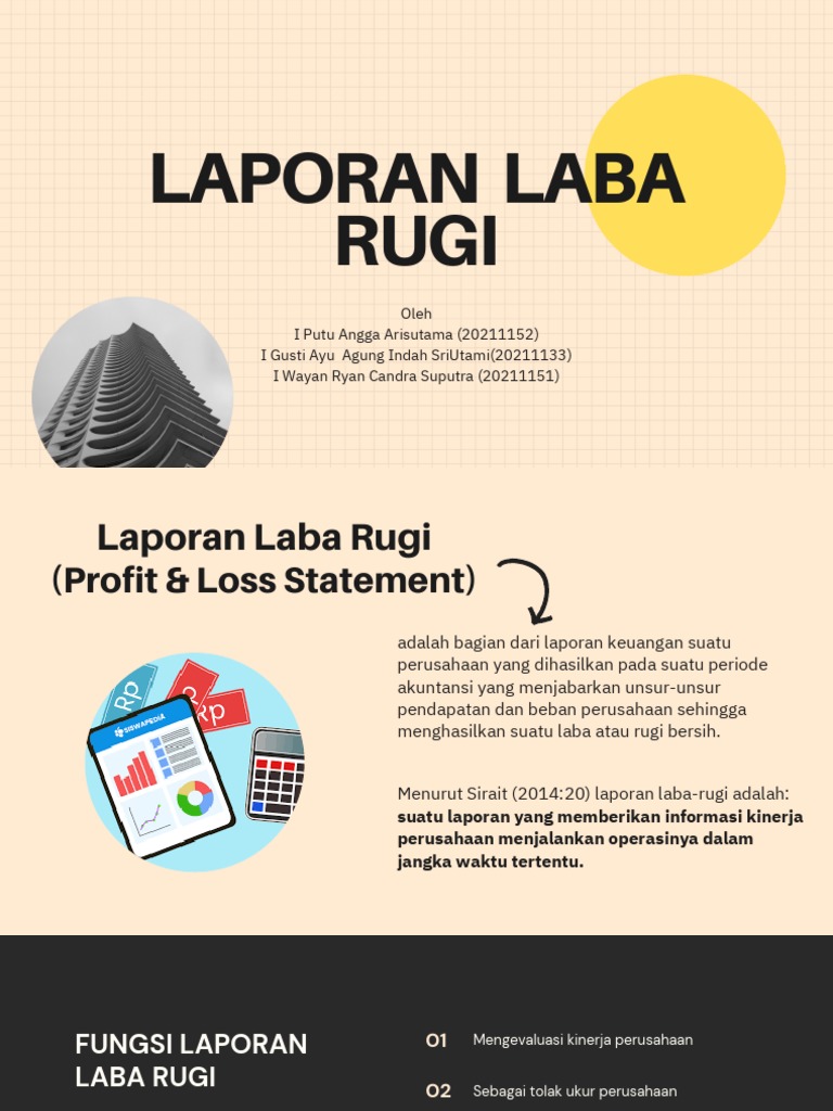 Laporan Laba Rugi | PDF
