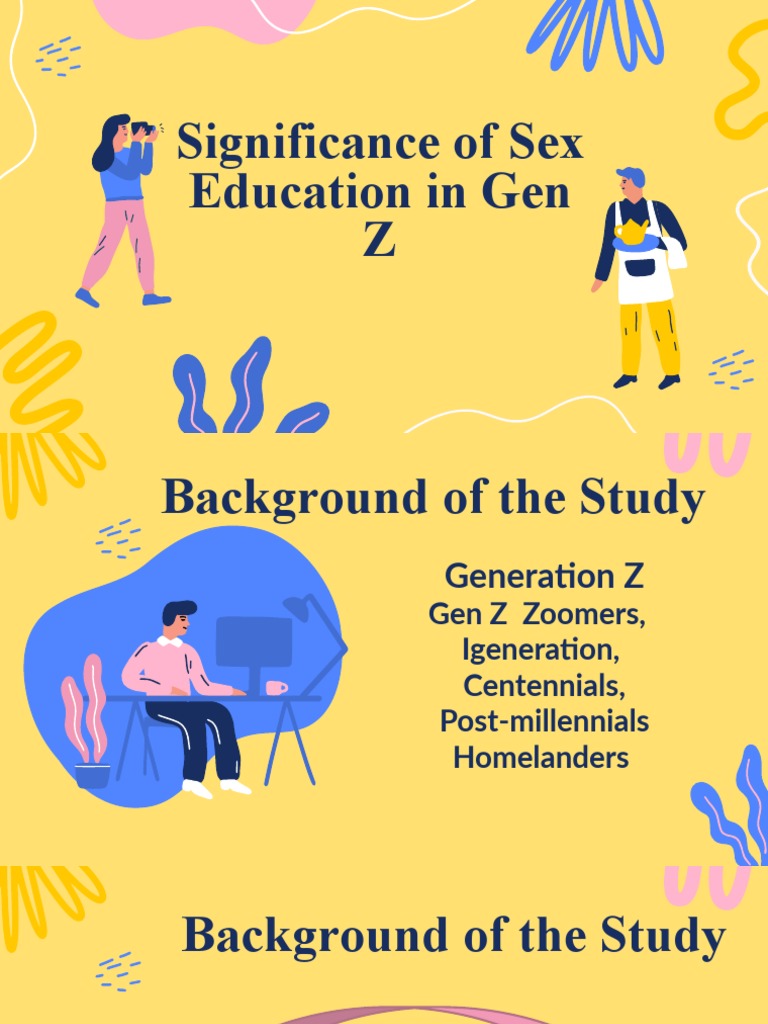 Significance of Sex Education in Gen Z | PDF | Sex Education | Behavioural Sciences