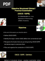 Presentation1 of OSCE-OSPE | PDF | Nursing | Public Services