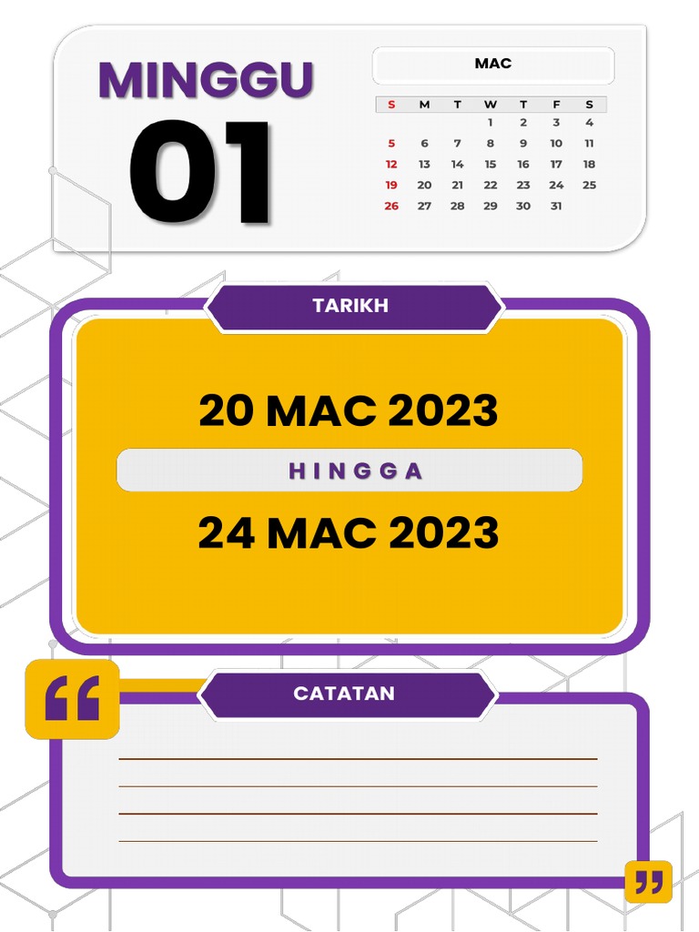 Divider Mingguan SMKBB 2023 | PDF