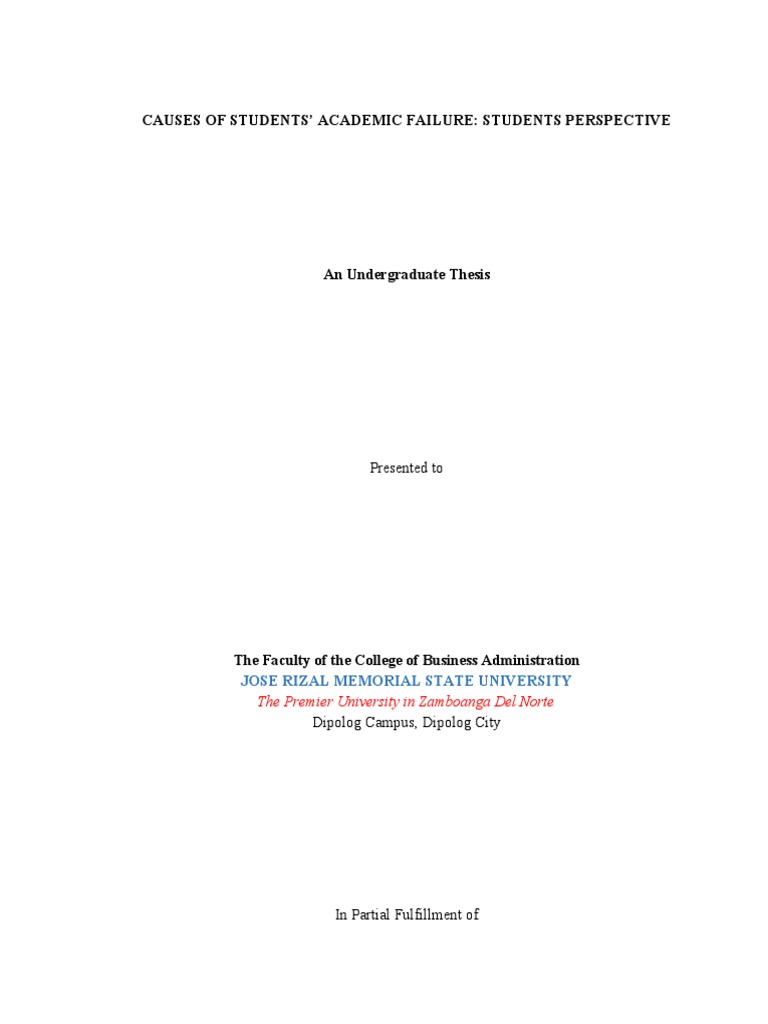 TABLE OF CONTENTS - Manuscript | PDF | Thesis | Cognition