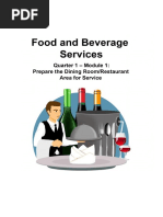 FBS-Core 1-Module 2 - Week 2 | PDF | Tableware | Food And Drink