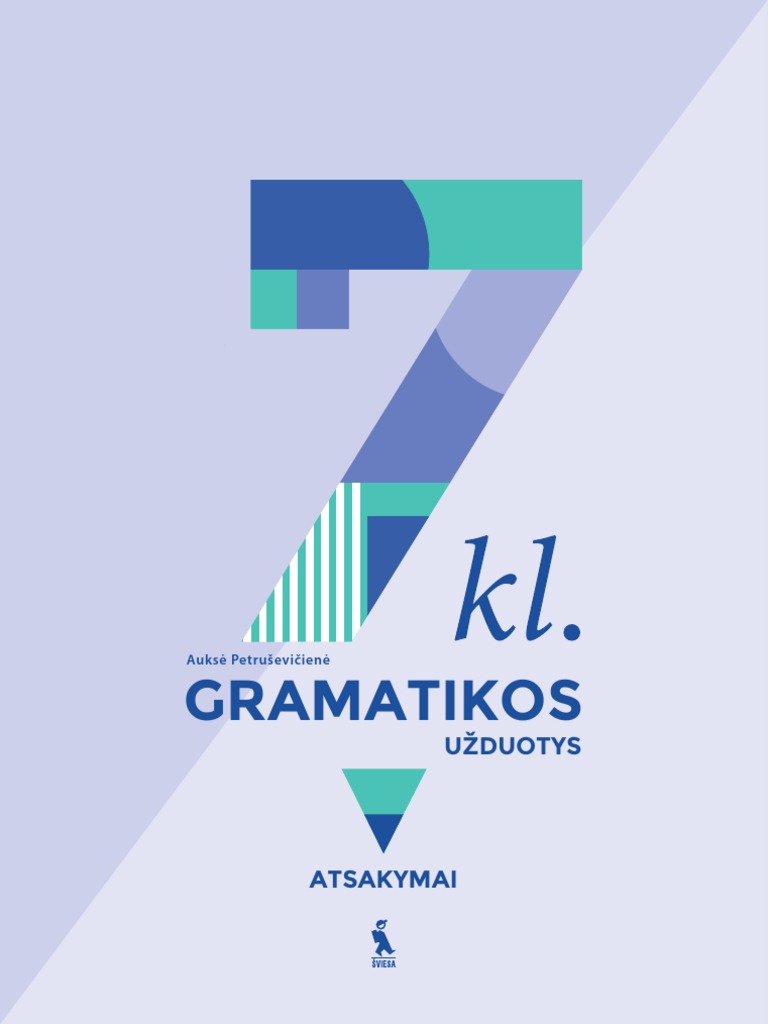 Gramatiko Uzduotys - 7 Klase - Atsakymai - Internet | PDF
