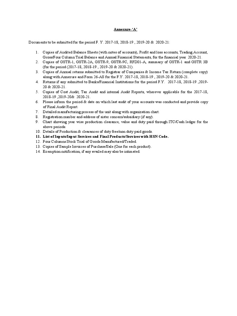 Annexure A and B of ADT-01 | PDF | Audit | Banks